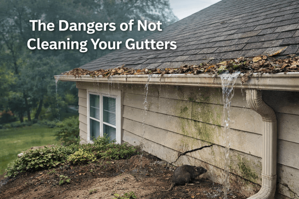The Dangers of Not Cleaning Your Gutters